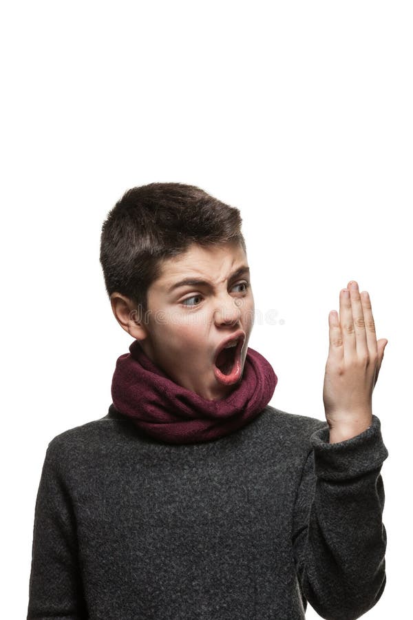 Boy Watches Palm His Hand Stock Photos - Free & Royalty-Free Stock ...