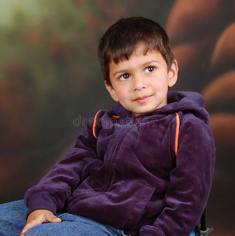 Boy Who Thinking Deeply. Picture Image: 17785781