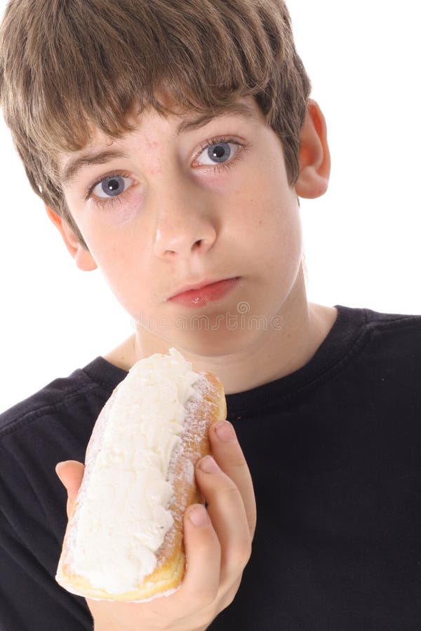 Young Child Eating French Toast Stock Image - Image of relationship ...