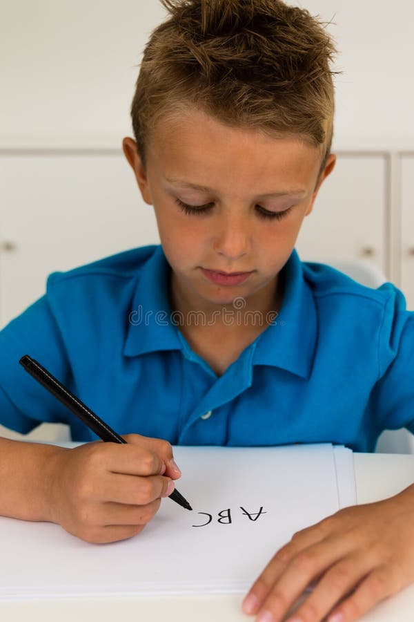 488 Boy Writing Abc Alphabet Stock Photos - Free & Royalty-Free Stock ...