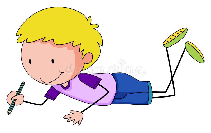 Boy Writing Stock Illustrations – 6,969 Boy Writing Stock Illustrations ...