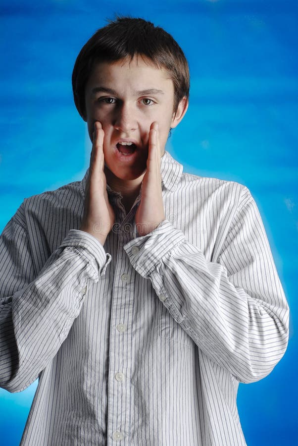 Boy Yelling Picture. Image: 22821146