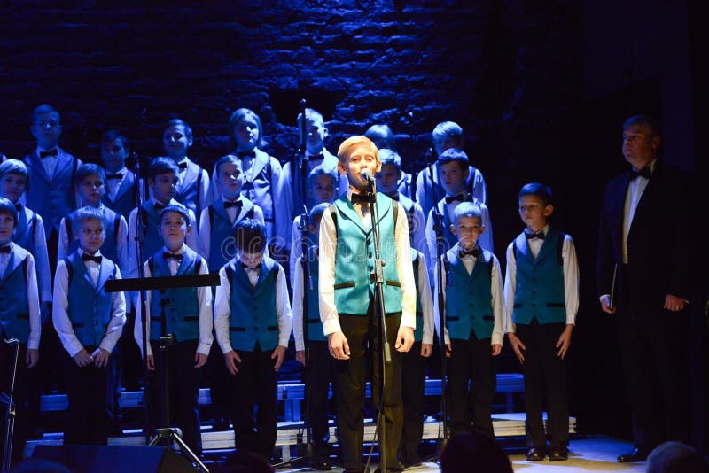 Boys choir performance stock photo. Image of solo, performers - 83054866