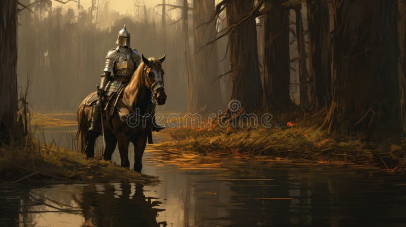 Knight Riding Woods Stock Illustrations – 42 Knight Riding Woods Stock ...