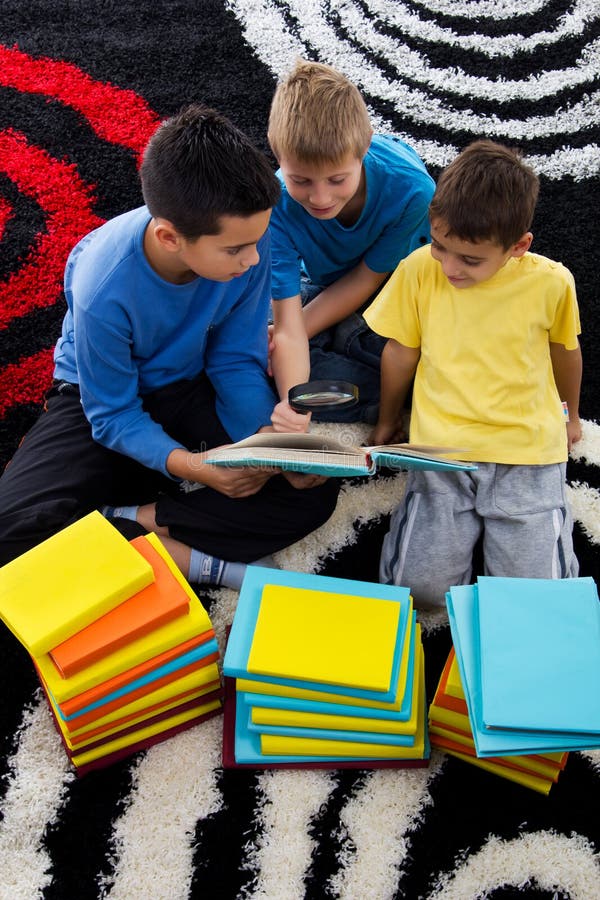 Boys learn stock image. Image of preschool, school, children - 25963811