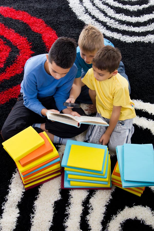 Boys learn stock image. Image of people, cute, preschooler - 25963961