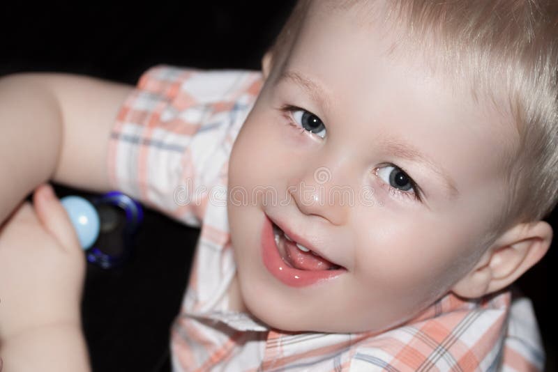 Boys look stock image. Image of white, cute, lips, portrait - 13404027