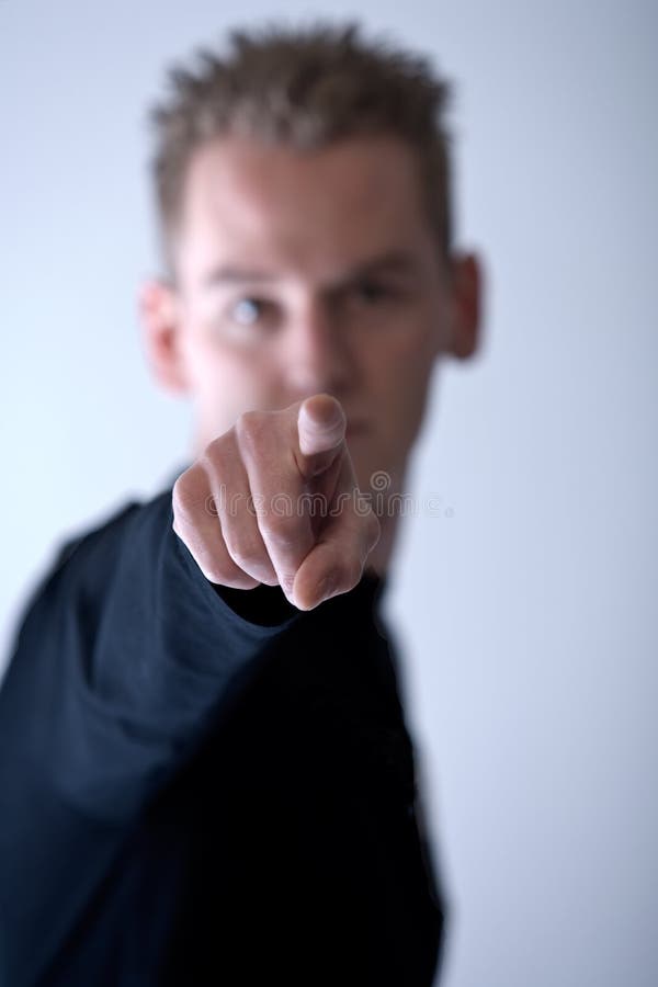 Boys point stock image. Image of artist, isolated, desaturated - 3530929