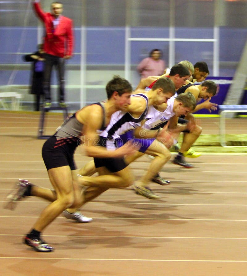 Boys on the start editorial stock image. Image of feet - 20195159