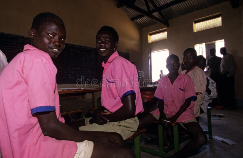 Rwandan school editorial stock image. Image of tourism - 20274259