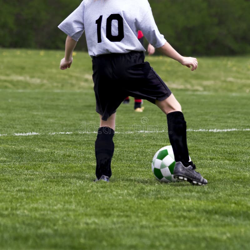 Boys Soccer Game stock image. Image of ball, league, sport - 5396901