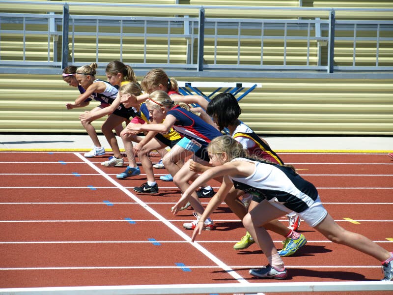 Boys and Girls on the Fun Run Editorial Stock Photo - Image of foot ...