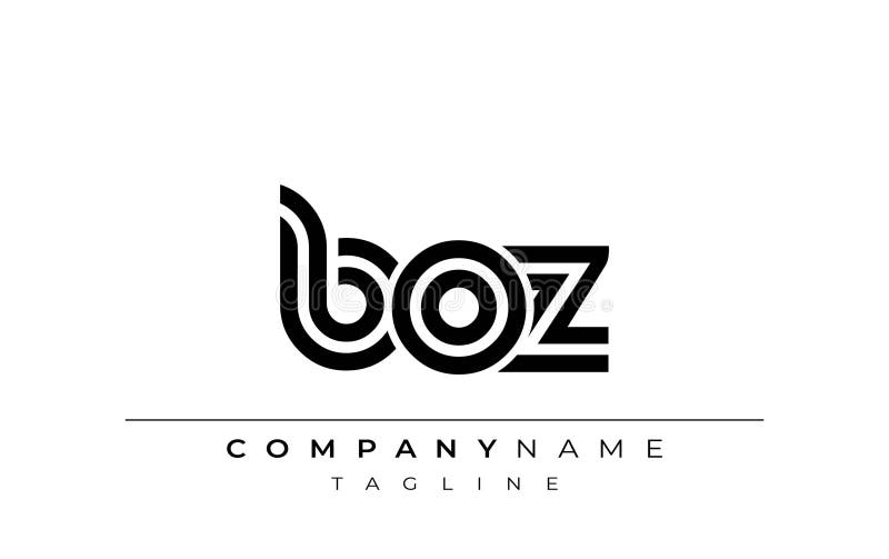 BOZ Creative Unique ModeBOD Creative Unique Modern Letter Logo Design ...