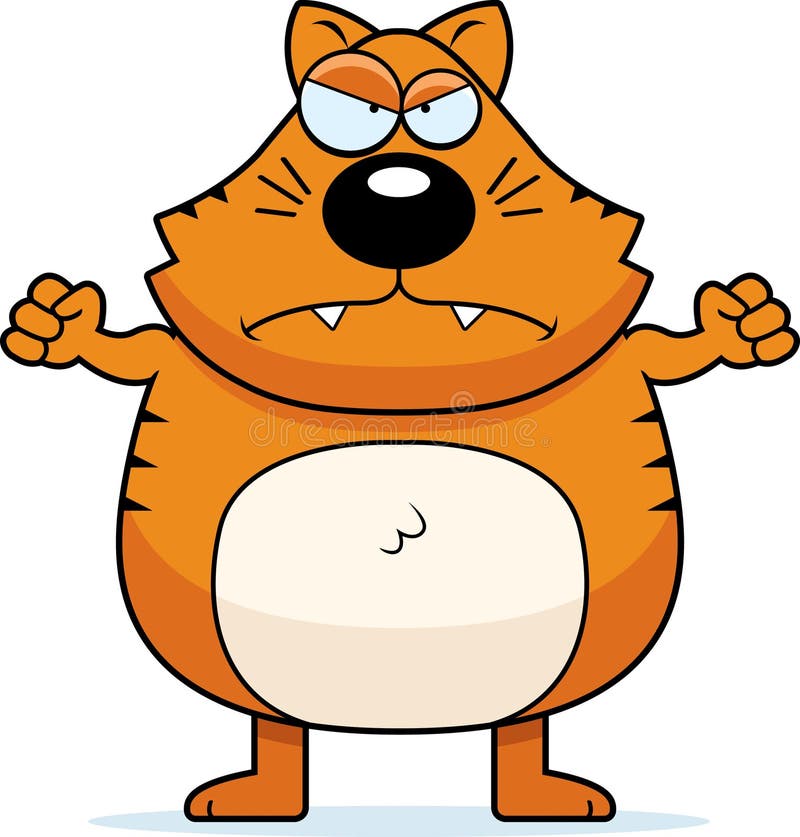 Boze Hond vector illustratie. Illustration of boos, hond - 14165030