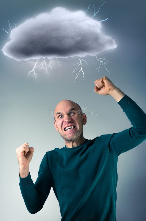 Boze mens stock afbeelding. Image of slecht, gezichts - 36889157