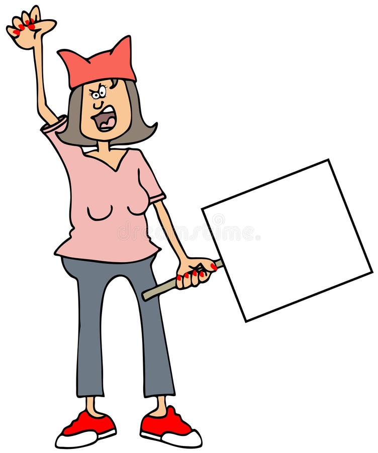 Boze vrouw stock illustratie. Illustration of boos, beeldverhaal - 32290842