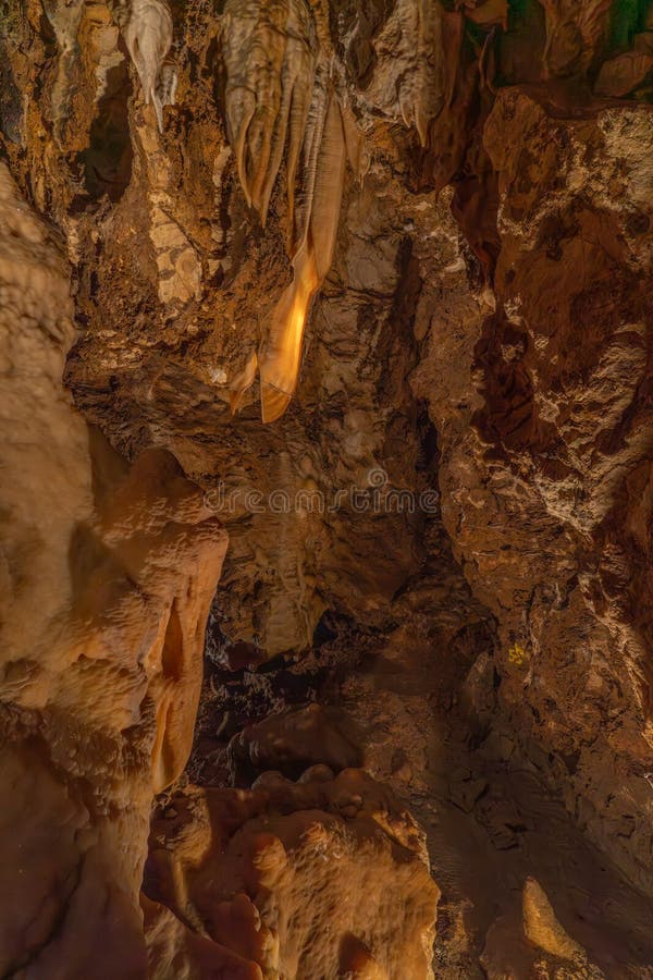 The Bozkov dolomite cave stock image. Image of historic - 371815709