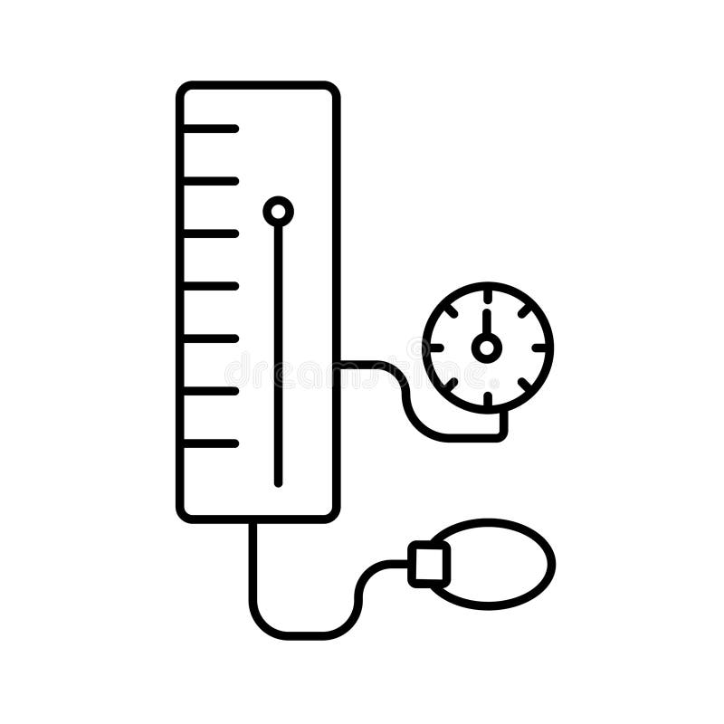 Bp Checking Machine Vector Icon Easily Modify. Stock Vector ...