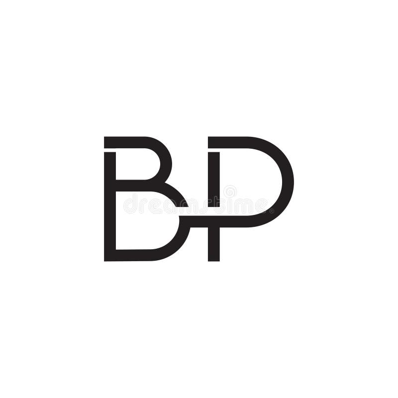 Bp Initial Letter Vector Logo Stock Vector - Illustration of ...