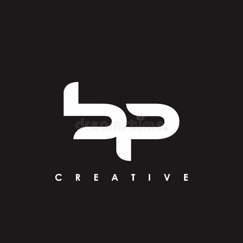 BP Letter Initial Logo Design Template Vector Illustration Stock Vector ...