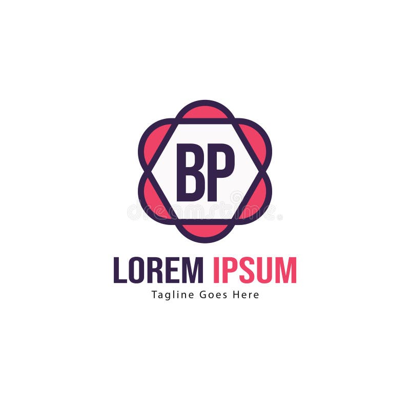 BP Letter Logo Design. Creative Modern BP Letters Icon Illustration ...