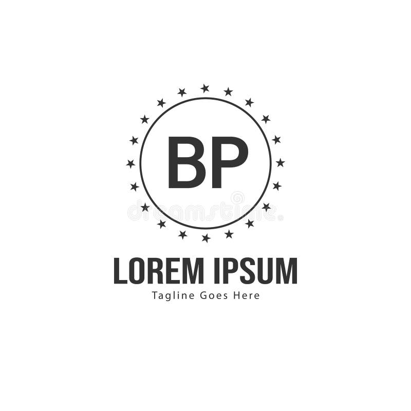 BP Letter Logo Design. Creative Modern BP Letters Icon Illustration ...
