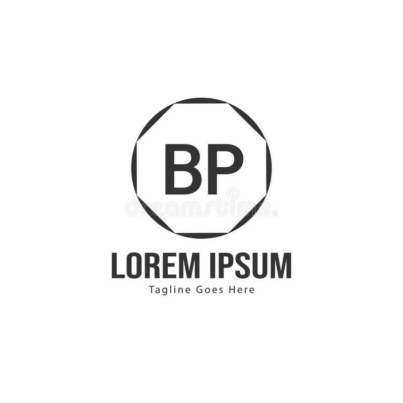 BP Letter Logo Design. Creative Modern BP Letters Icon Illustration ...