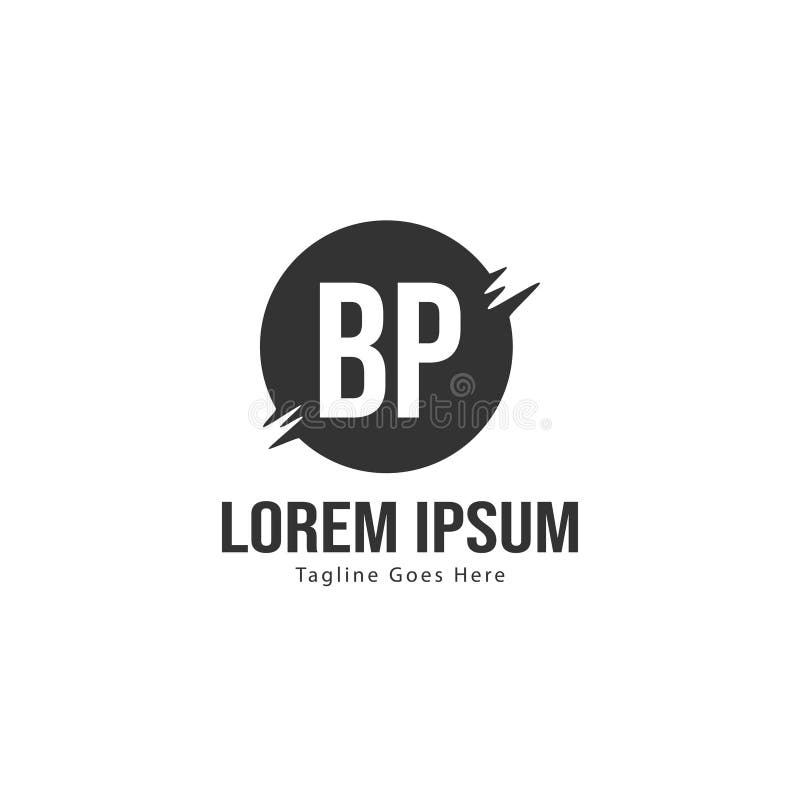 BP Letter Logo Design. Creative Modern BP Letters Icon Illustration ...