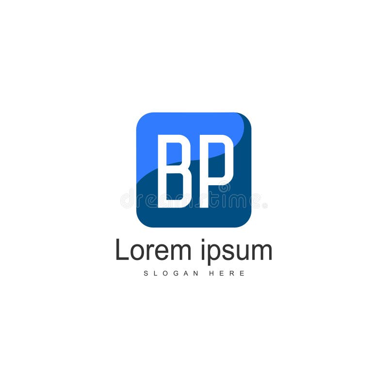 BP Letter Logo Design. Creative Modern BP Letters Icon Illustration ...