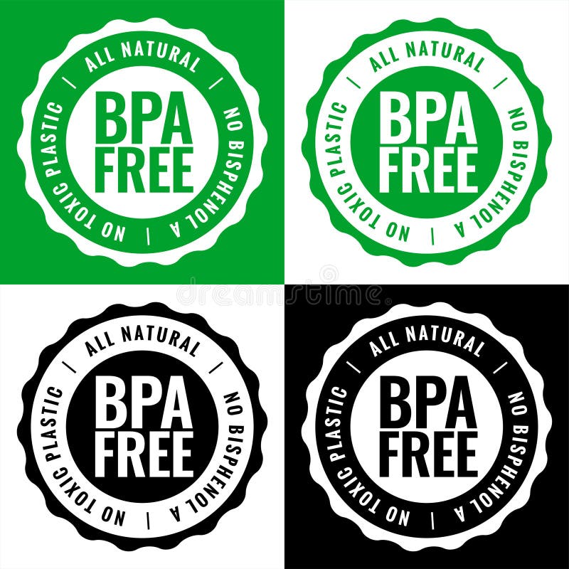 BPA-free Bisphenol a Stickers and Phthalate Free Flat Badge Icons for ...