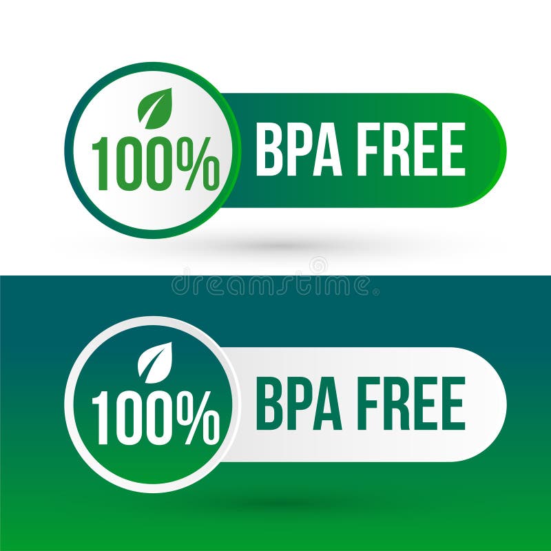 Bpa Free Logo Badge Icon Labels Stock Vector - Illustration of product ...