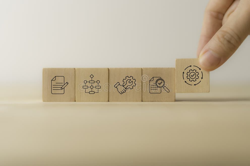 BPM Business Process Management Concept. Optimize Operations, Streamline Processes, Improve ...