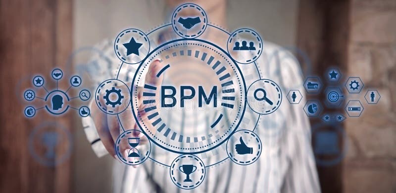 BPM. Business Process Management. Strategy Stock Photo - Image of ...