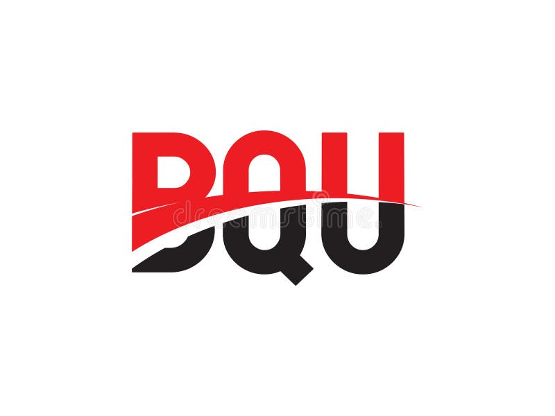 Bqu-Brief-Initial-Logo-Design-Vektorgrafik Vektor Abbildung ...