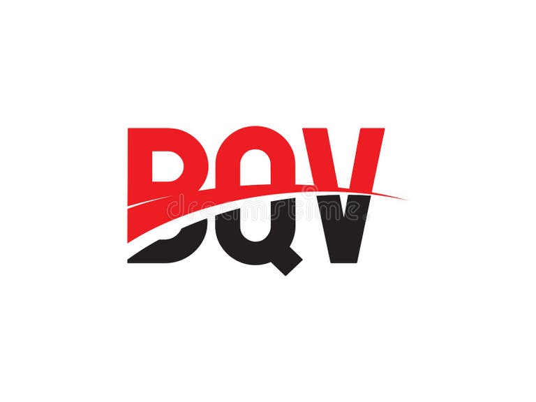 BQV Letter Initial Logo Design Vector Illustration Stock Vector ...