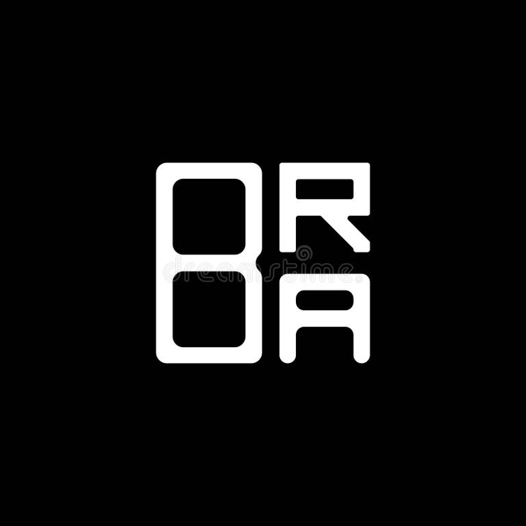 BRA Letter Logo Creative Design with Vector Graphic, BRA Stock Vector ...