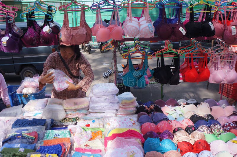 Bra editorial photography. Image of indonesia, merchants - 41179542