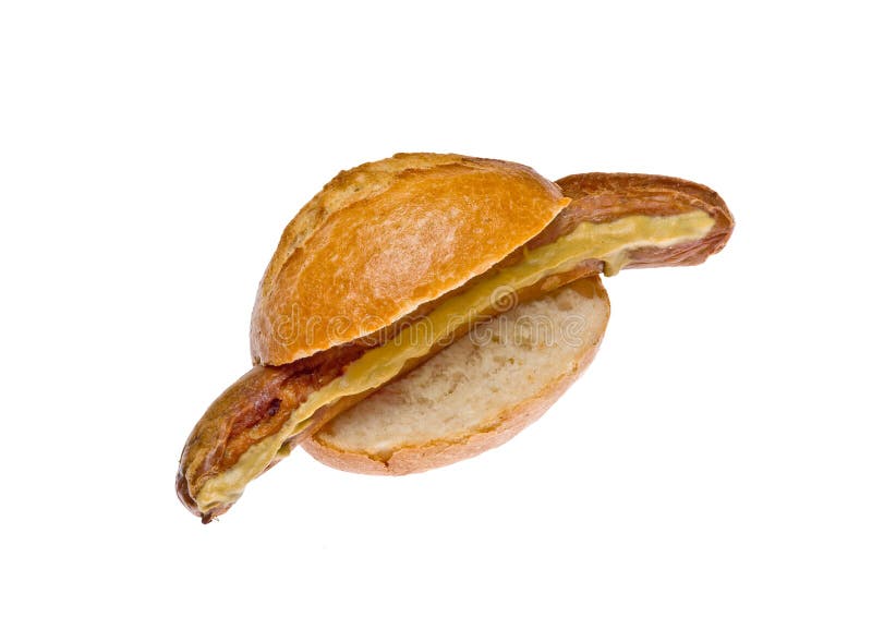 Braadworst stock afbeelding. Image of heet, snel, braadworst - 9951877