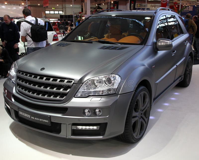 Brabus ML 63 BiTurbo Based on Merced Benz ML-Cla Editorial Image ...