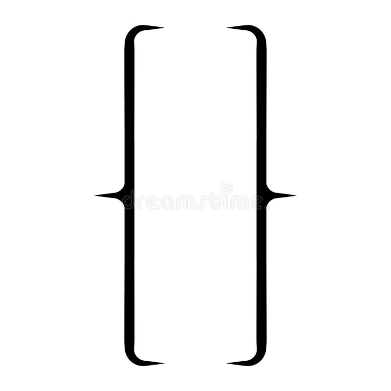 Curly Bracket Frame Stock Illustrations – 525 Curly Bracket Frame Stock ...