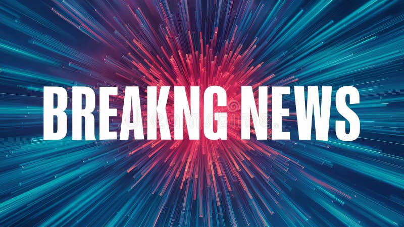 World on Fire: Breaking News Erupts Stock Illustration - Illustration ...