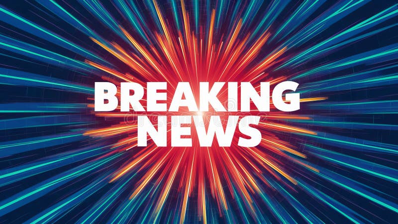 World on Fire: Breaking News Erupts Stock Illustration - Illustration ...