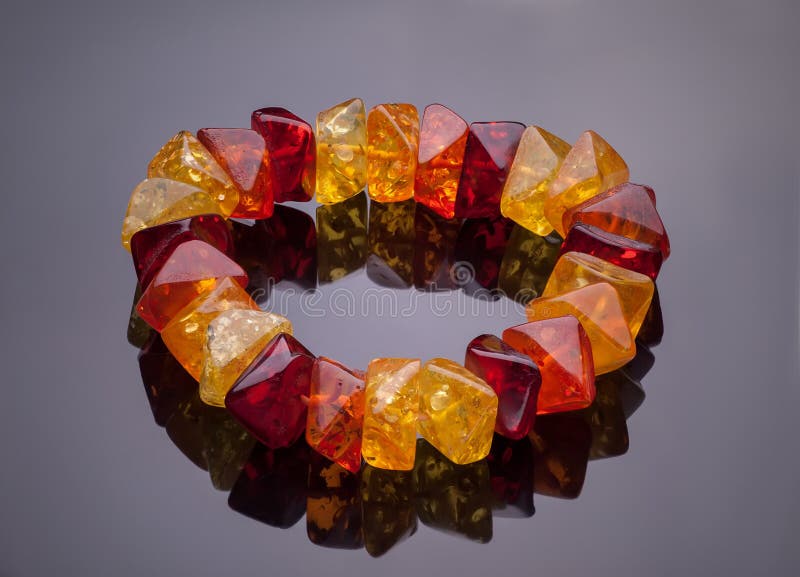 Bracelet of colored stones stock photo. Image of isolated - 85339044