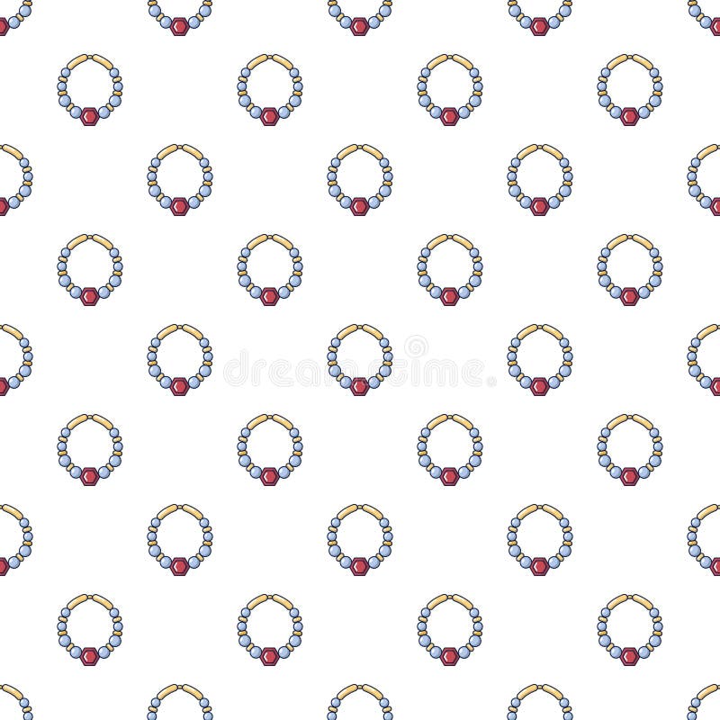 Bracelet with Ruby Icon, Cartoon Style Stock Vector - Illustration of ...