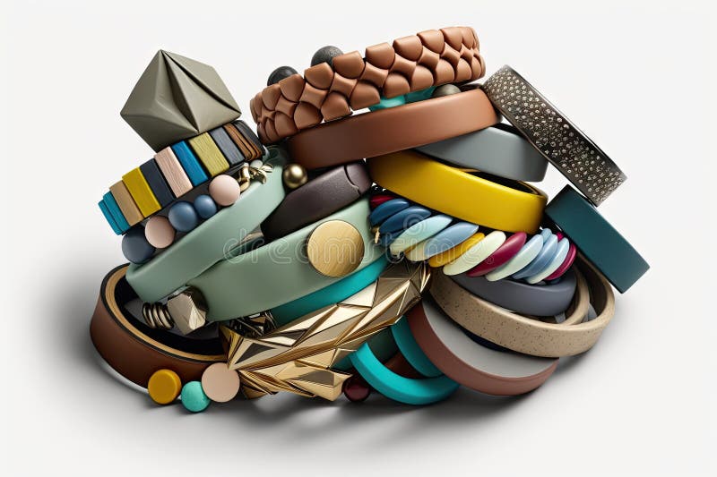 Bracelet Stack Stock Illustrations – 238 Bracelet Stack Stock ...