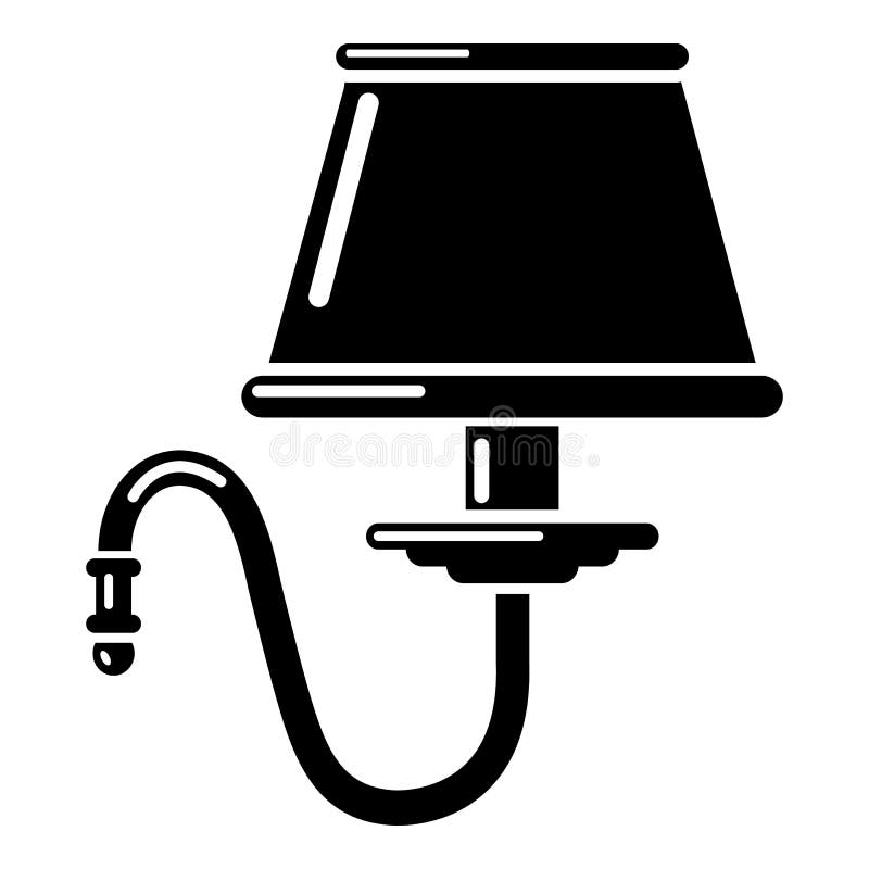 Bracket icon, simple style stock vector. Illustration of home - 105371936