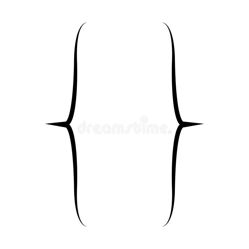 Bracket icon. Web stock vector. Illustration of bracket - 161381236