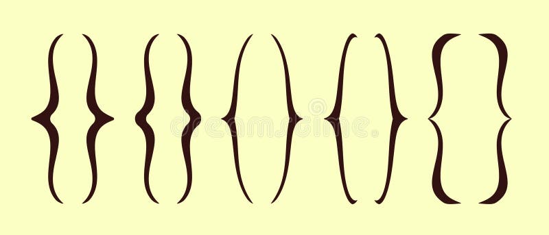 Parenthesis Elements Stock Illustrations – 150 Parenthesis Elements ...