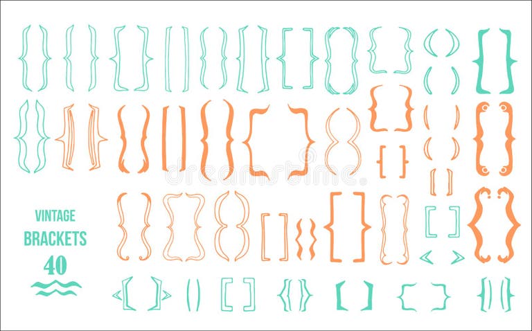 Sketch Brackets Stock Illustrations – 809 Sketch Brackets Stock ...