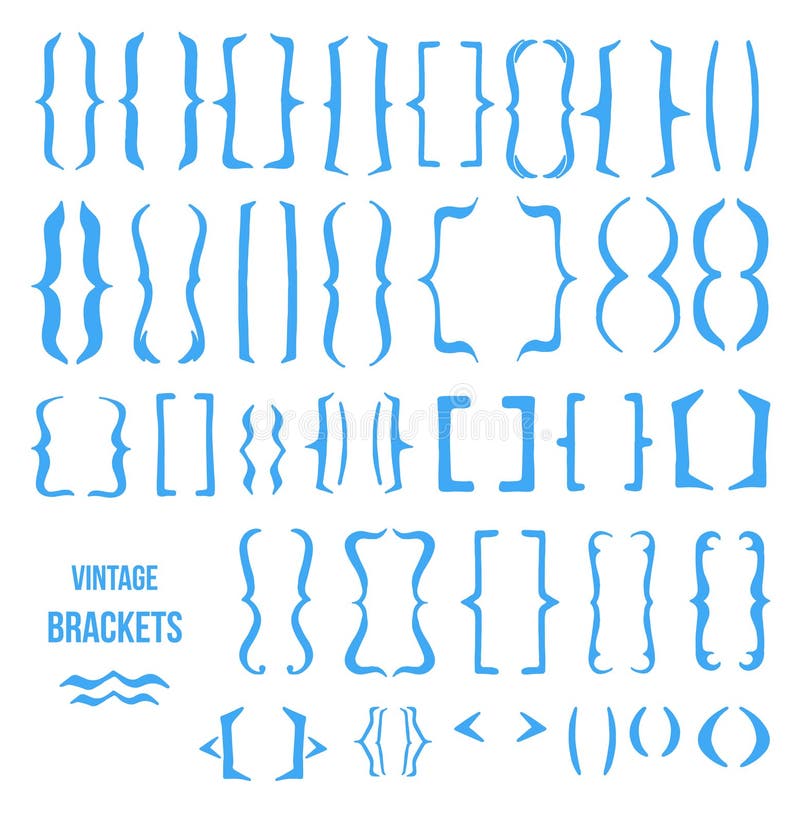 Brackets Icon Stock Illustrations – 2,261 Brackets Icon Stock ...